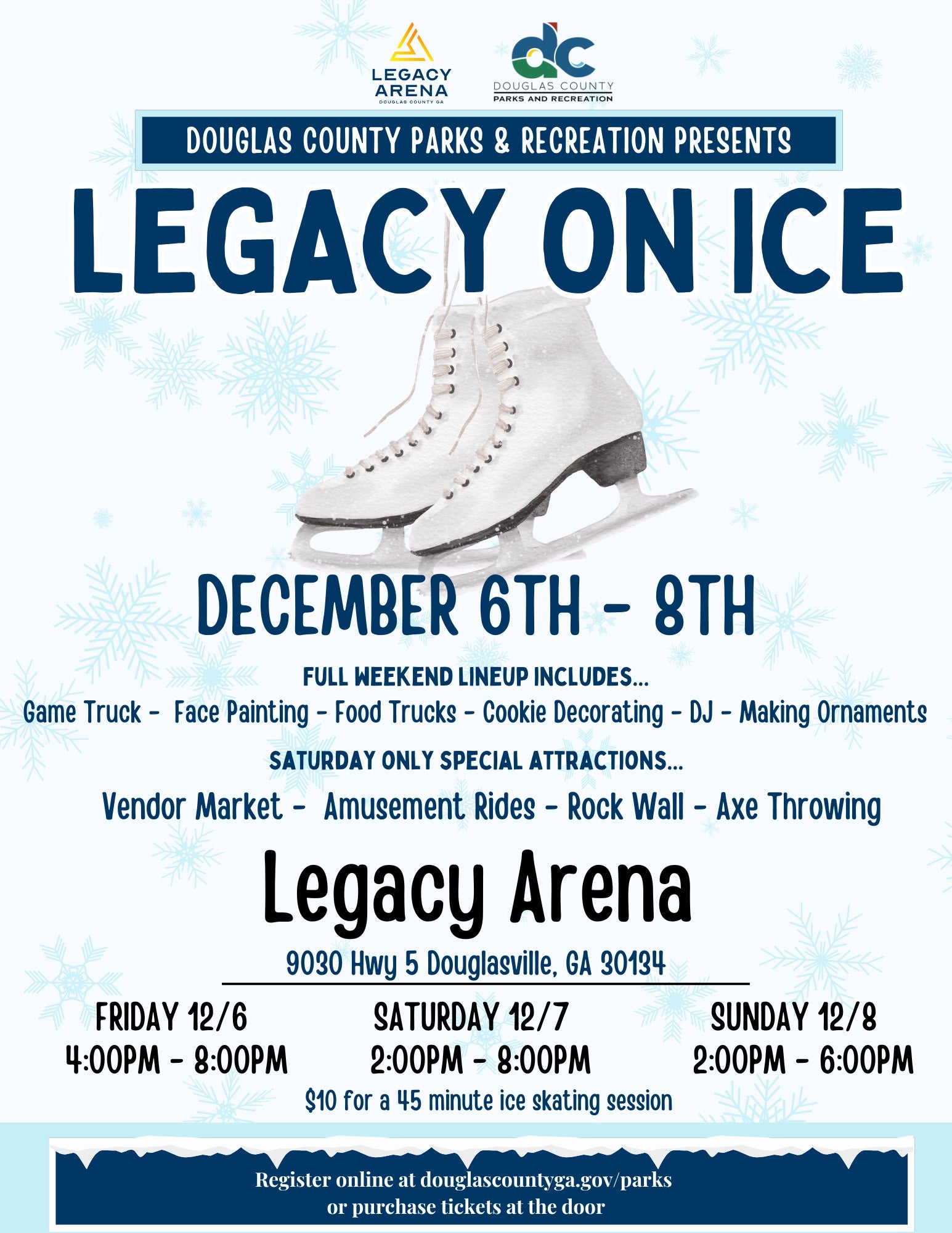 Legacy On Ice | Legacy Arena GA